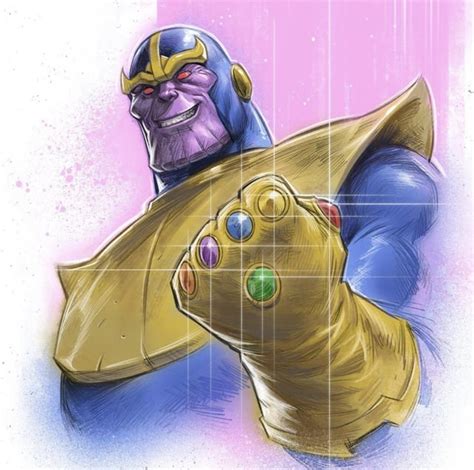 Thanos Full Render I Did Recently R Comicbookart