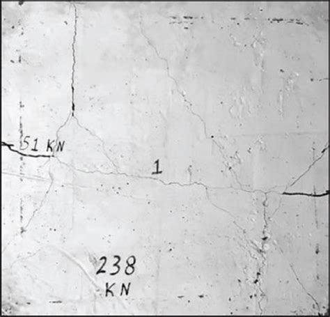 Crack Patterns For All Test Specimens Download Scientific Diagram