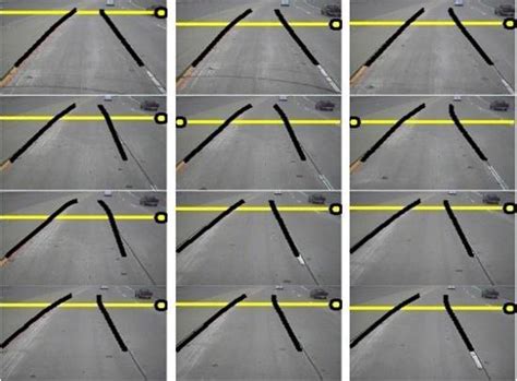 Selected Frames From Sequence 2 With Discontinuous Boundaries And