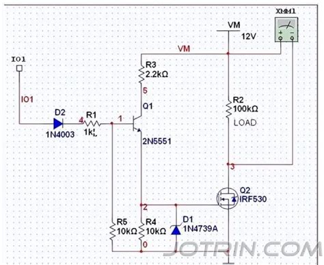 Transistor Switching Circuit Design Jotrin Electronics
