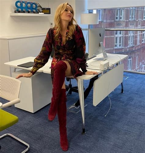 Amanda Holden Almost Flashes Knickers In Cheeky Snap As She Parades