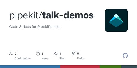 Github Pipekittalk Demos Code And Docs For Pipekits Talks