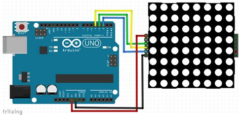 Iot Dev Johnny Fiveでマイコン制御34 ドットマトリクスled表示器