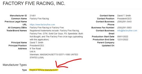 Florida Registration