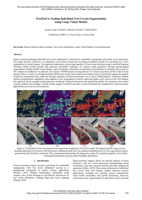Pdf Treepseco Scaling Individual Tree Crown Segmentation Using Large Vision Models