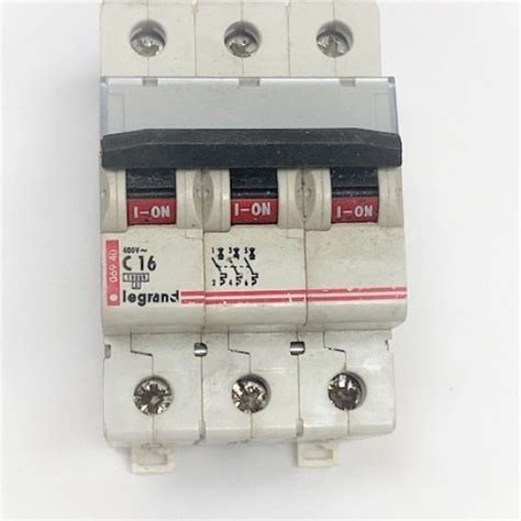 Legrand 06940 16a 3 Phase Mcb