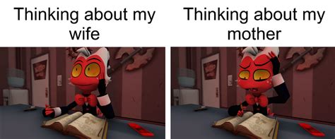 I Made The Happy Sad Girl Meme But With Moxxie Instead On Sfm