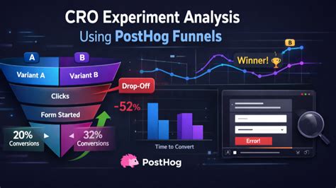 Cro Experiment Analysis Using Posthog Funnels