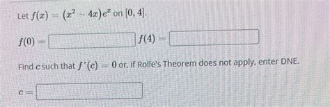 Solved Let F X X X Ex On F F Find C Such That Chegg Com