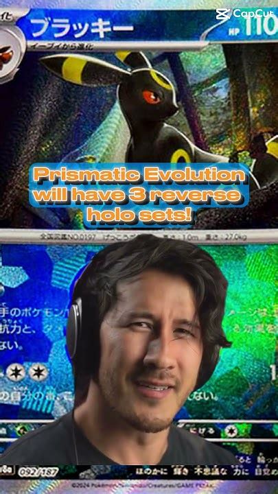 Pokémon Prismatic Evolution Will Have 3 Reverse Holo Sets Pokemontcg Pokemon Packopening