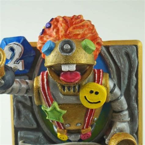 3d Printable Annoy O Tron From Hearthstone By 3dna