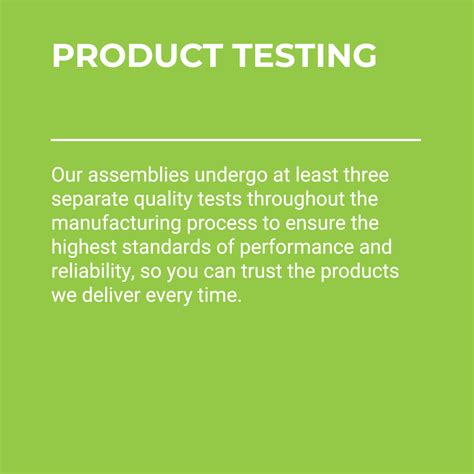Product Assembly Riverside Integrated Solutions