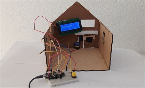 Opening A Door With Esp8266 Nodemcu And A Push Button