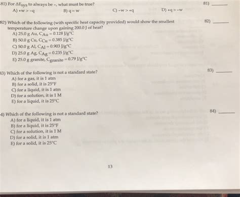 Solved 81 For Aesys To Always Be What Must Be True 81