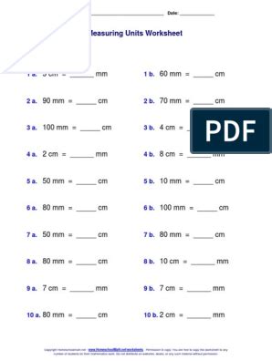 Combinepdf Measurement PDF PDF Worksheet Copyright Worksheets Library