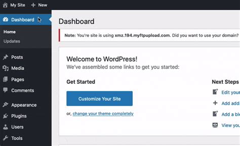 Open The Wordpress Editor Wordpress Godaddy Help Us