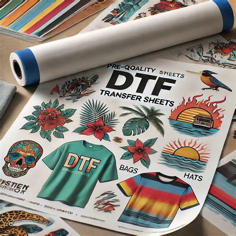 Dtf Transfer Sheets Vibrant Durable Custom Transfers Custom Print Az