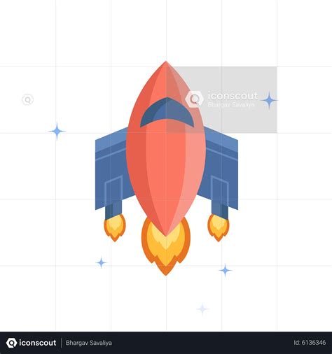 Rocket Animated Icon Free Download Science And Technology Animated