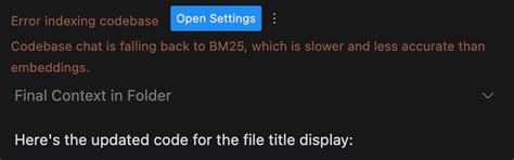error indexing codebase even with vpn off bug reports cursor