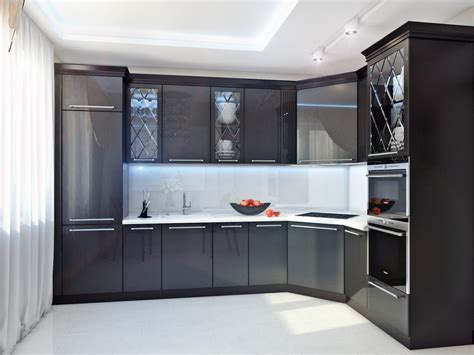 Красивый кухонный гарнитур 33 фото