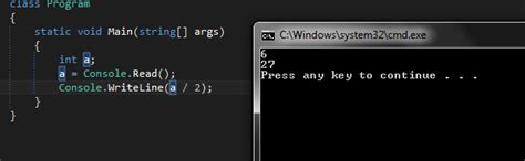 C Console Program Divides 6 By 2 And Gets 27 Stack Overflow