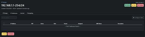 ipam create range with all ip included ip addresses · netbox