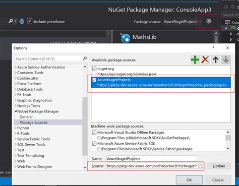 Azure Devops Setting Up And Pushing Nuget Package Sachas Blog