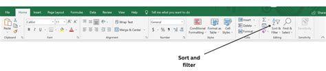 Sorting Data In Excel
