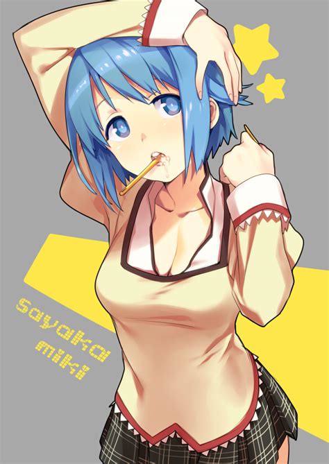 Miki Sayaka Mahou Shoujo Madoka Magica And 1 More Drawn By Kaida Bola