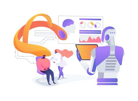 Wearable Eeg Devices For Mental Health Monitoring Abstract Concept Vector Illustration Stock