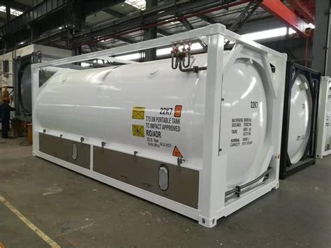 20ft Cryogenic Iso Tank Container Iso Tank T75 Transport Container Factory Factory