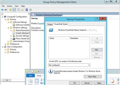 Running Powershell Startup Logon Scripts Using Gpo Windows Os Hub