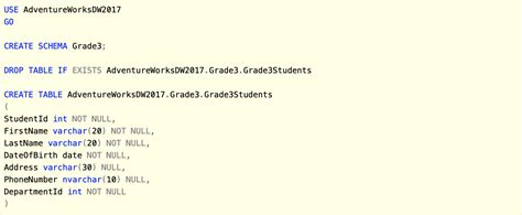 Create Tables In Sql Server With T Sql — Abbey Code