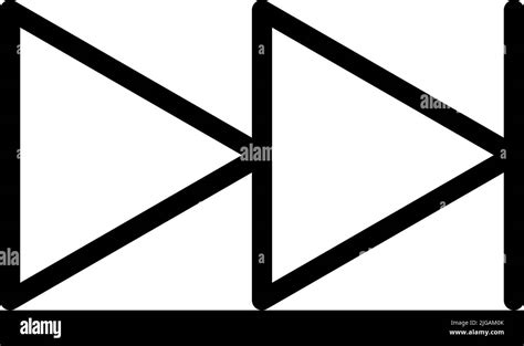 Arrow Next Icon Simple Thin Line Outline Vector Of Arrows Icons For UI And UX Website Or