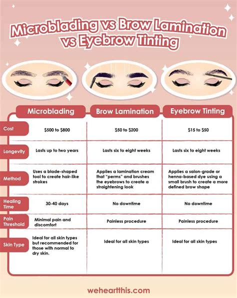 Brow Lamination Vs Microblading Which Is Best