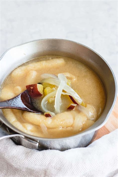 Japanese Sweet Potato Miso Soup Chef Ja Cooks