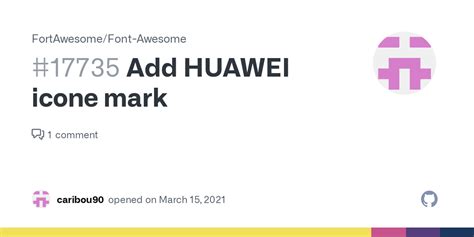 Add Huawei Icone Mark · Issue 17735 · Fortawesomefont Awesome · Github