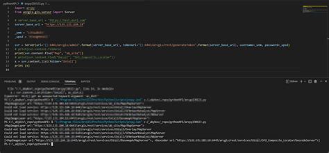 Api For Python Servercontentfind Could Not Lo Esri Community