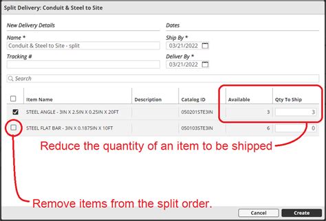 Creating Managing Partial Shipments Manufacton Support