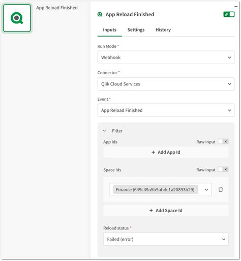 how to run an automation for failed reloads using qlik community
