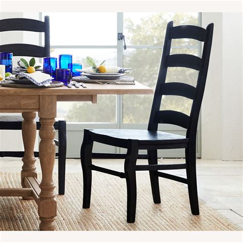 Pottery Barn Wynn Ladderback Dining Chair Aptdeco