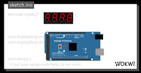 Four7segdisplays Wokwi Esp32 Stm32 Arduino Simulator
