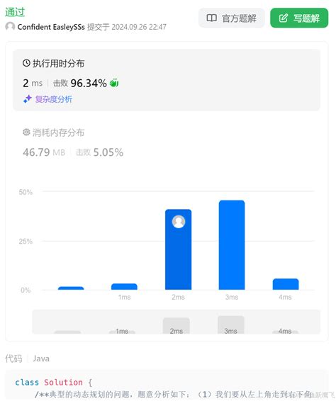 Leetcode面试经典150题 64最小路径和 Csdn博客