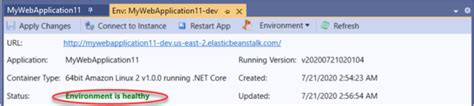 Monitoring Application Health Aws Elastic Beanstalk