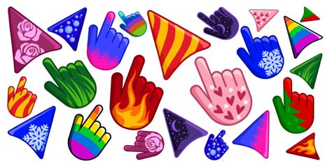 Detailed Colors Cursor Collection Custom Cursor