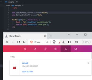 Laravel PDF Generator With DomPDF Working GoLinuxCloud