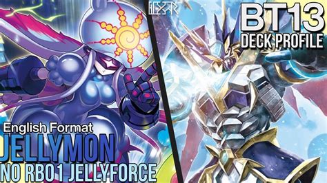 New Tricks For Jellymon [bt13 Deck Profile English Format] No Rb01 Youtube