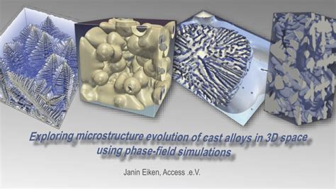 Pdf Exploring Microstructure Evolution Of Cast Alloys In 3d Space