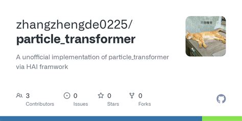 Github Zhangzhengde0225particletransformer A Unofficial