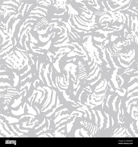 Abstract Seamless Floral Pattern With Dots And Leaves Ornamental